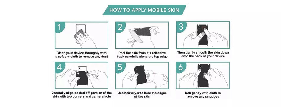 How to apply mobile skins? – Wrapupskin