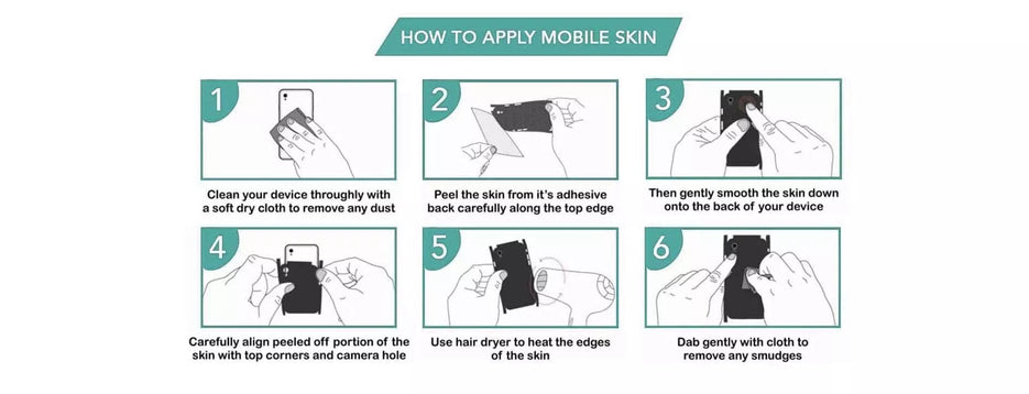 How to apply mobile skins? – Wrapupskin